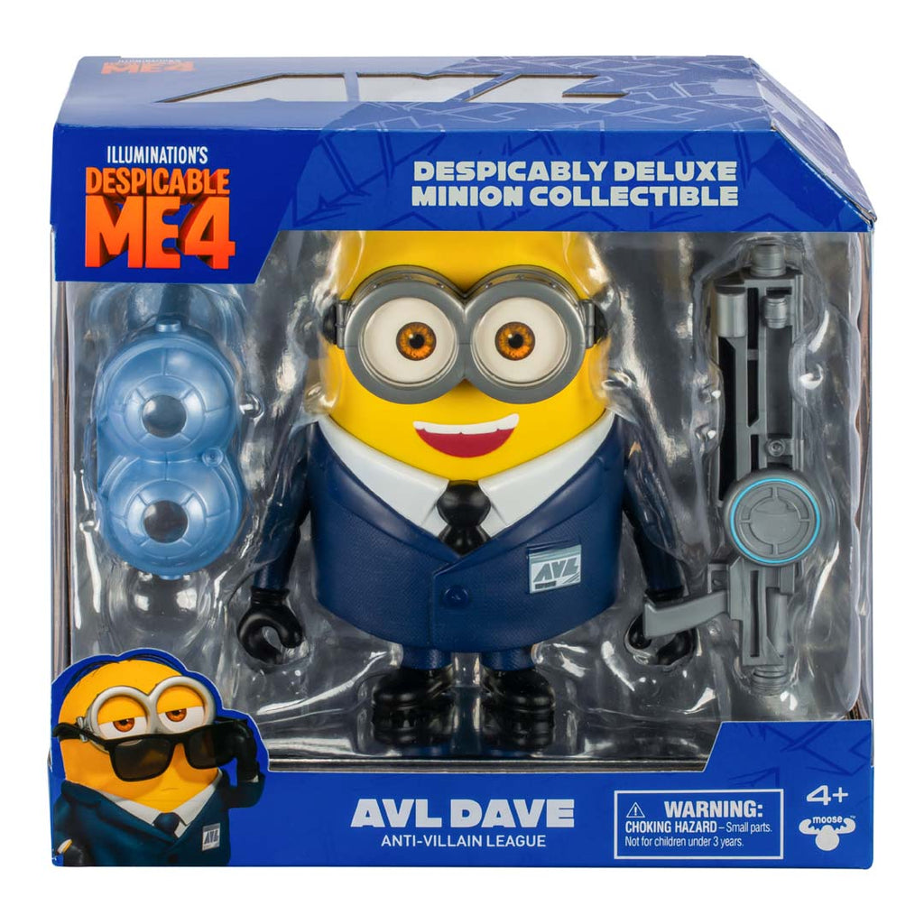 Despicable Me 4: AVL Squad Mega Minion 14cm Action Figure - Dave ...